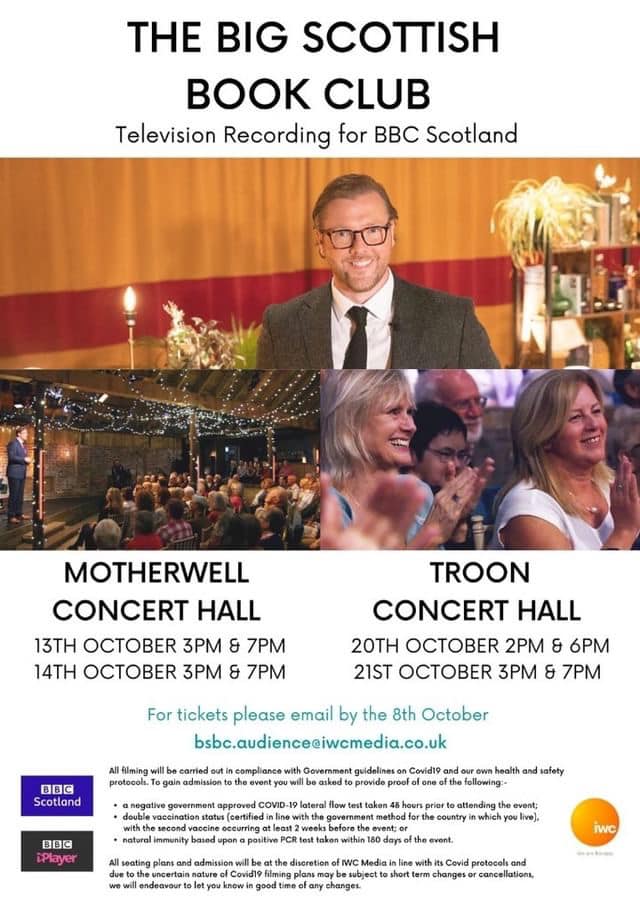 THE BIG SCOTTISH BOOK CLUB coming to Troon – AyrWritersClub