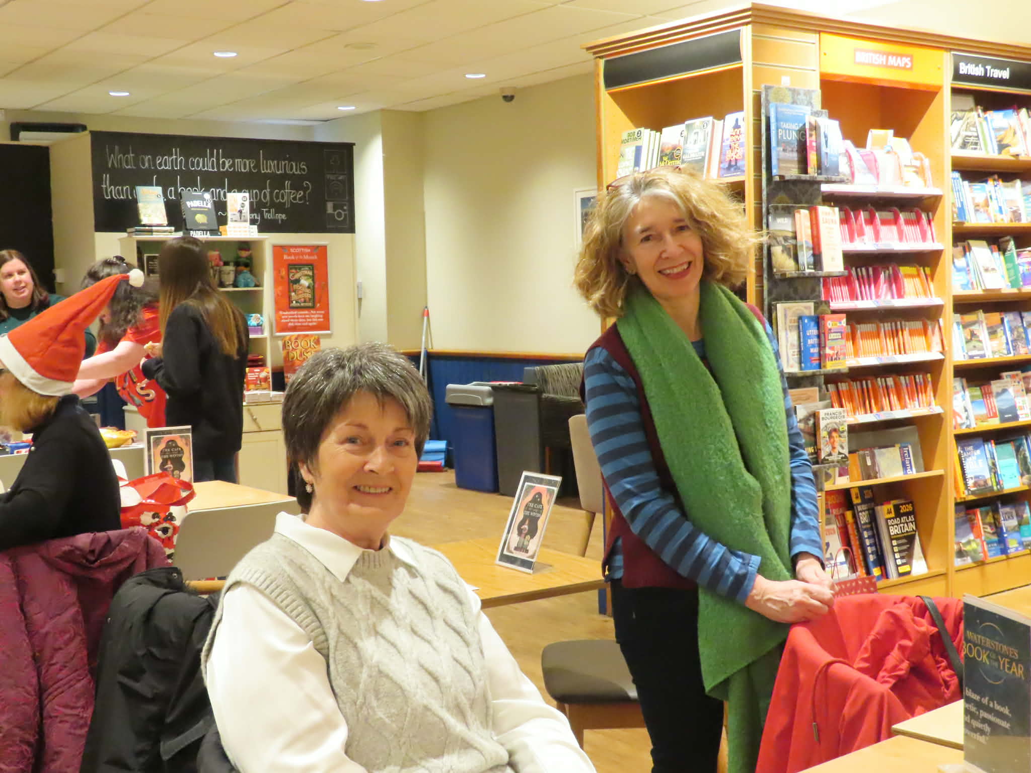 Waterstones @ Christmas 10 December 2025 – AyrWritersClub